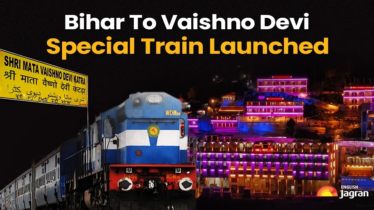 Vaishno Devi Special Train Starts From Rajgir Via Ayodhya, Varanasi ...
