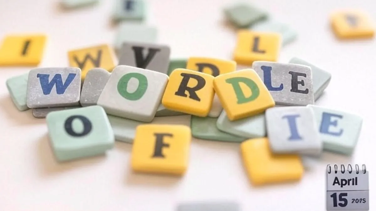 Wordle Challenge For April 15, 2025: Here's Today's Answer And Sneaky ...