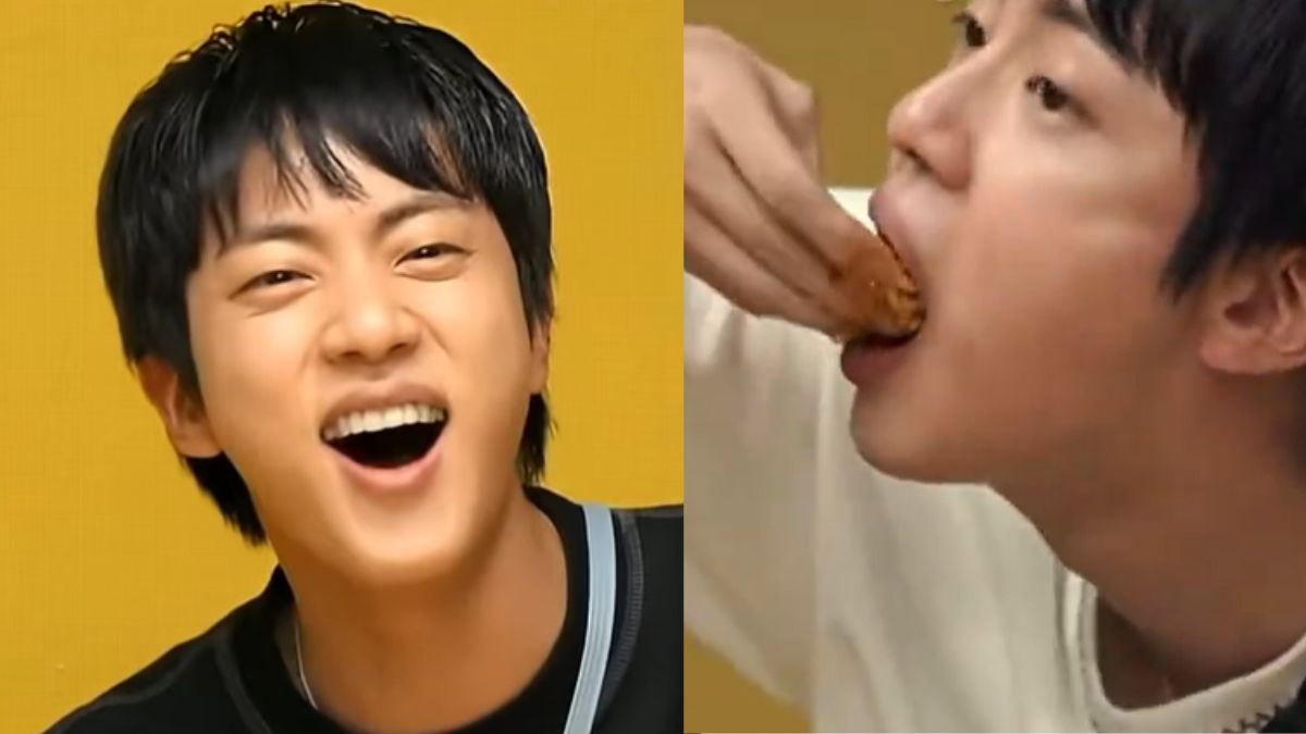 BTS Jin Eats Curry-Rice In Indian Style; WATCH Kpop Star Rolling His ...