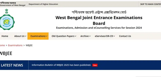 WBJEE 2025 Admit Card Released: Download Hall Tickets Now At wbjeeb.nic ...