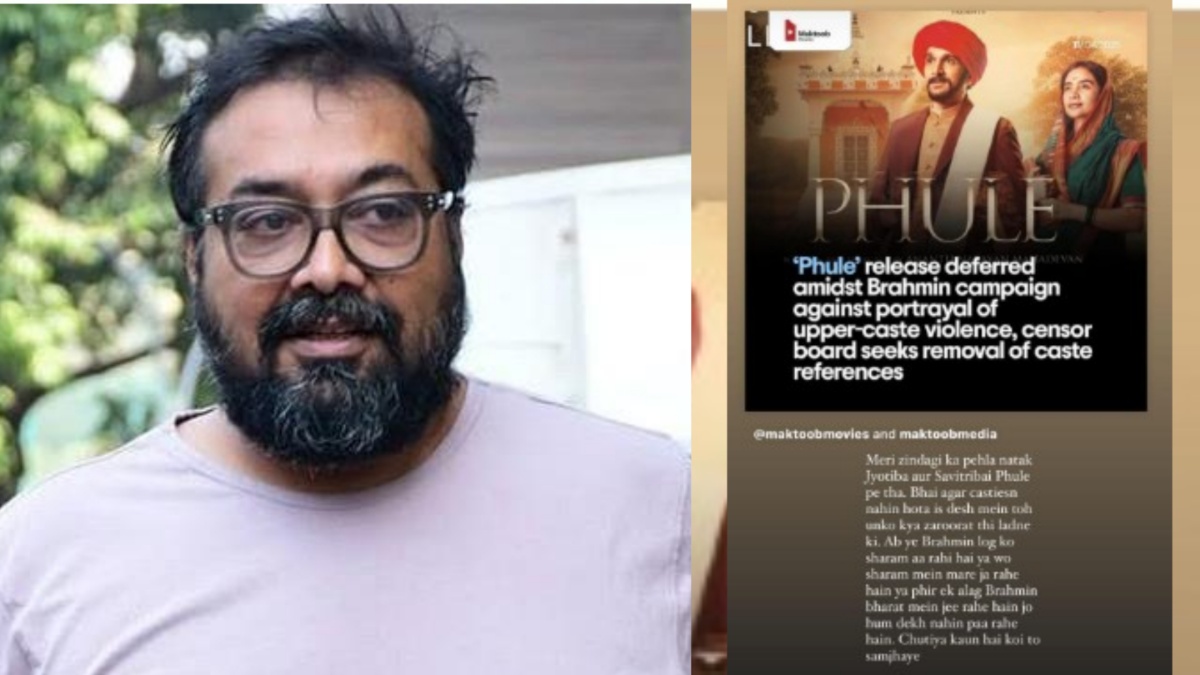 Anurag Kashyap Slams Censor Board Over Phule Controversy, Says 'The Whole System Is Rigged ...