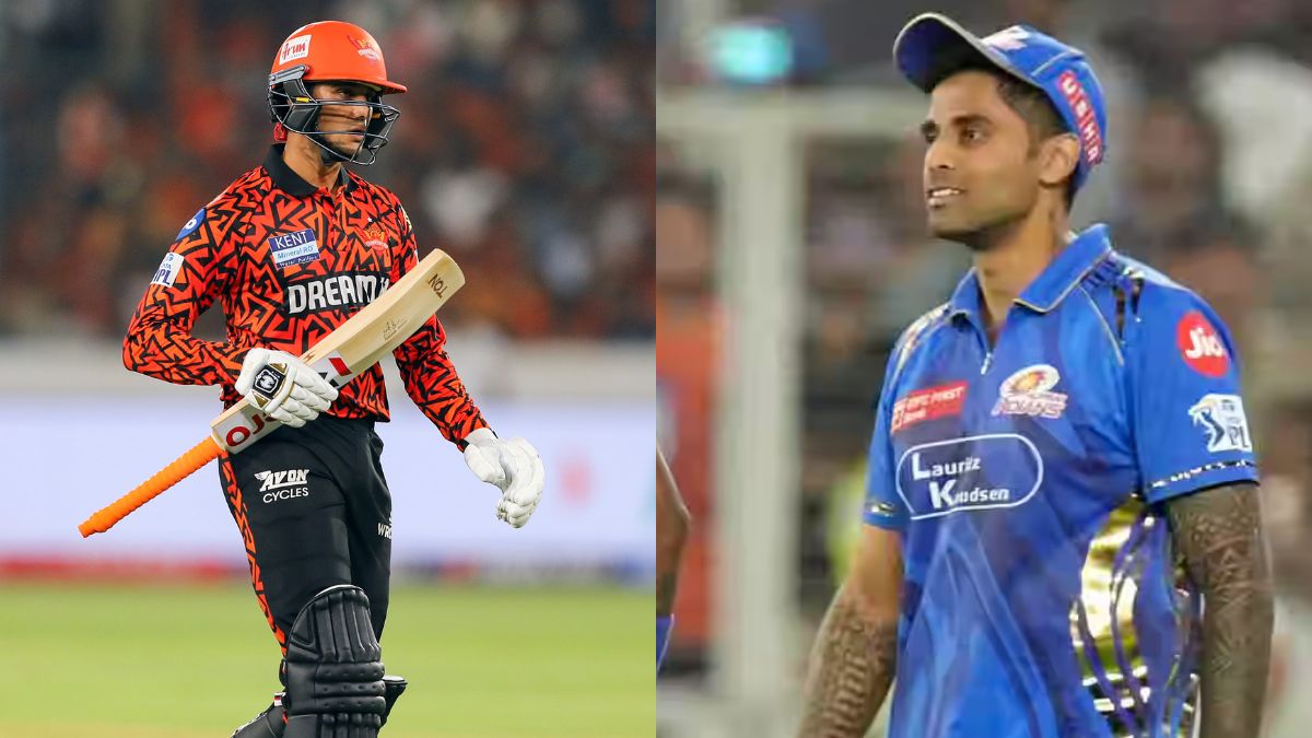 IPL 2025: Suryakumar Yadav Checks Abhishek Sharma's Pockets After SRH Opener's Famous Note ...