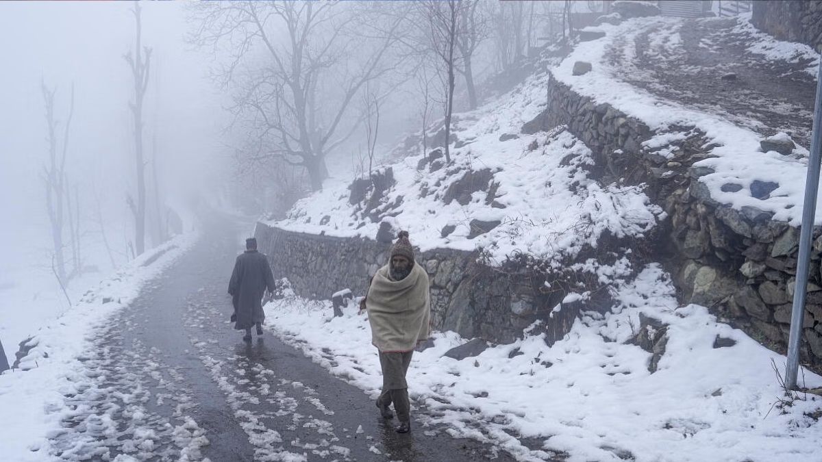 Kashmir Weather: Fresh Snowfall In Higher Reaches, Rain Lashes Srinagar ...