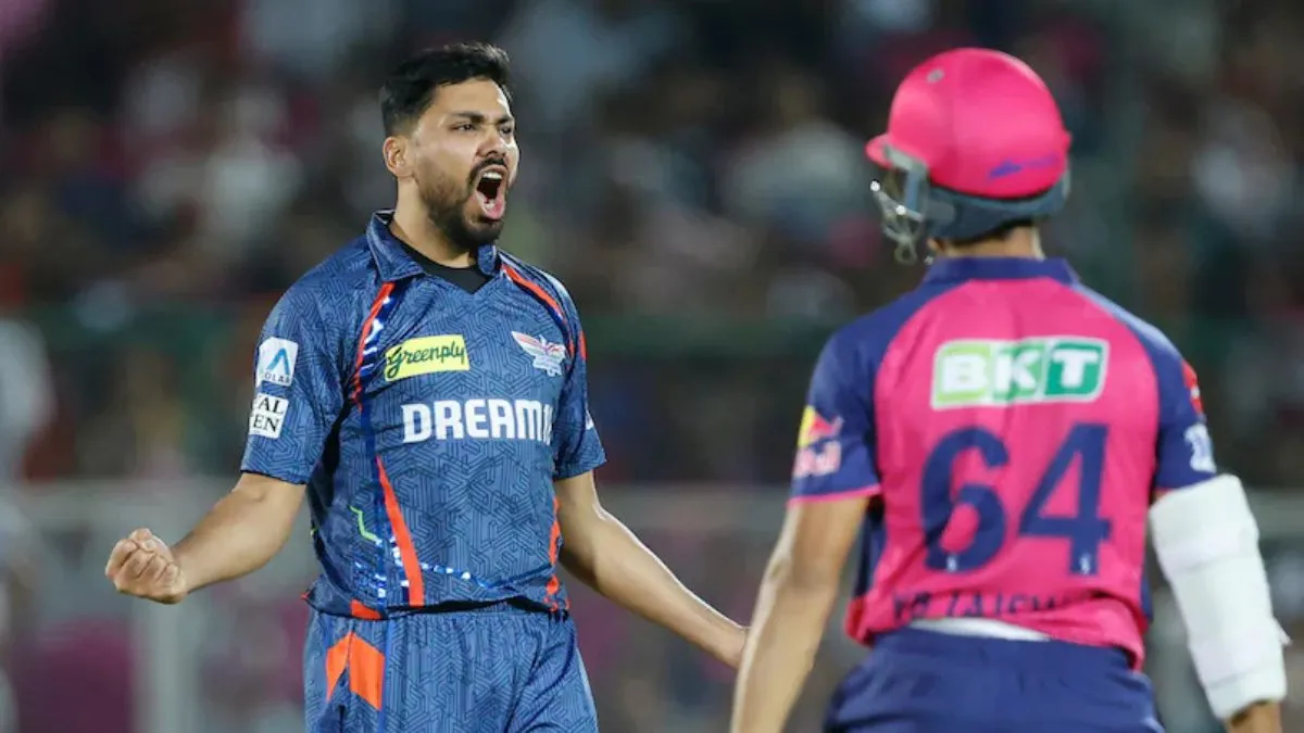 RR vs LSG, IPL 2025 HIGHLIGHTS: Avesh Khan Stars With 3 Wickets As LSG Edge Past RR By 2 Runs