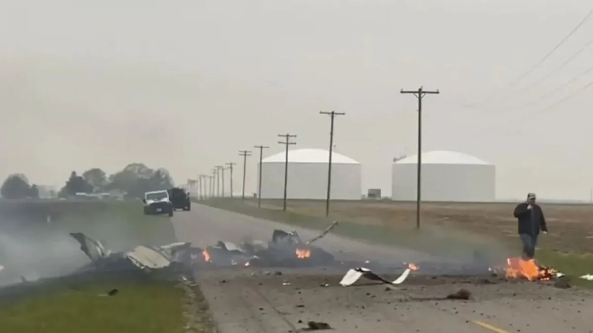 Another US Plane Crash: Four Killed in Illinois as Aircraft Crashes ...