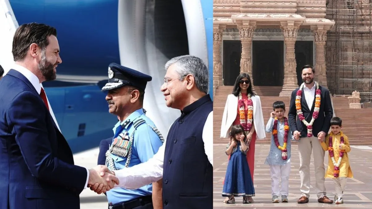 JD Vance India Visit Live: US Vice President, Wife Usha Arrive In Delhi ...