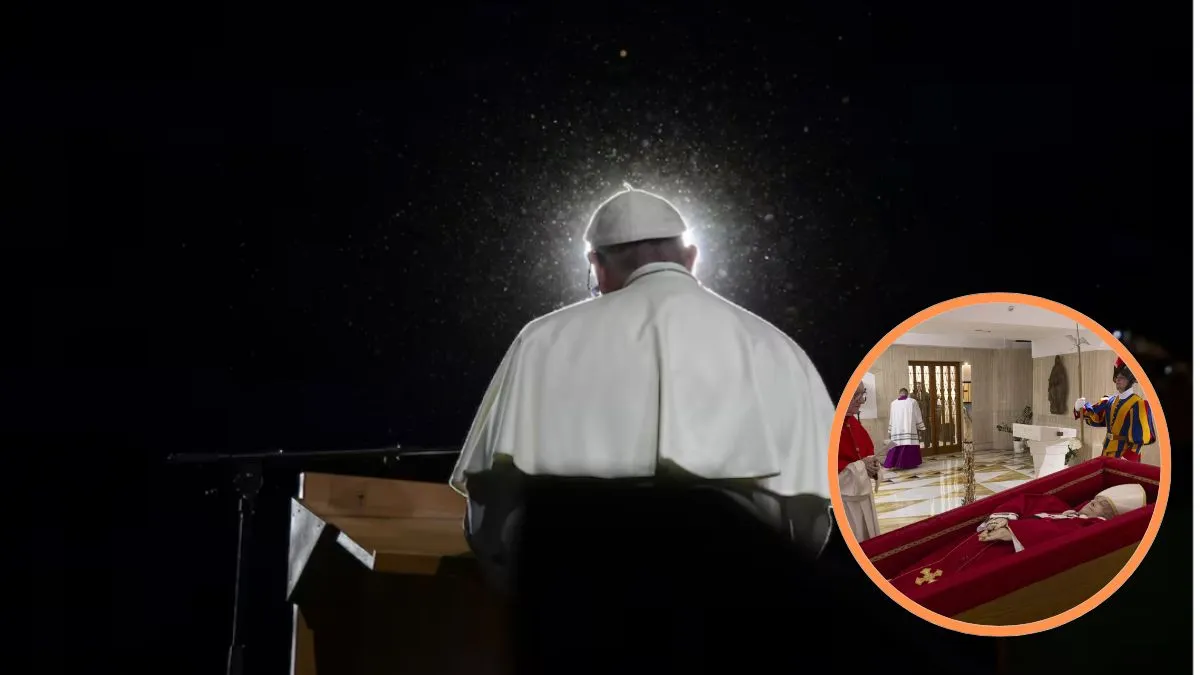 Vatican Releases First Images Of Pope Francis, Showing Him In Coffin; Funeral On Saturday | PICS ...