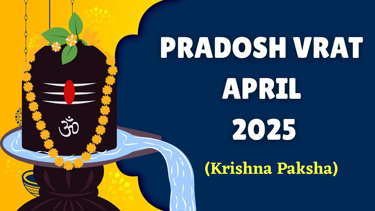 Pradosh Vrat April 2025: Date, Time, Pradosh Kaal Muhurat, Significance And Rituals For Vaishakh ...