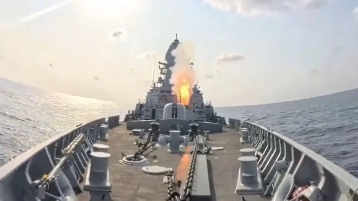 Indian Navy Test-Fires Missile In Arabian Sea As PM Modi Vows Stark ...