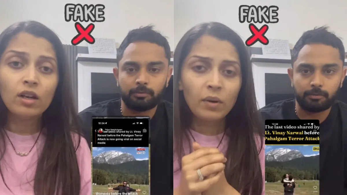Pahalgam Attack: Couple Clarifies Viral Dance Video Misidentified As ...