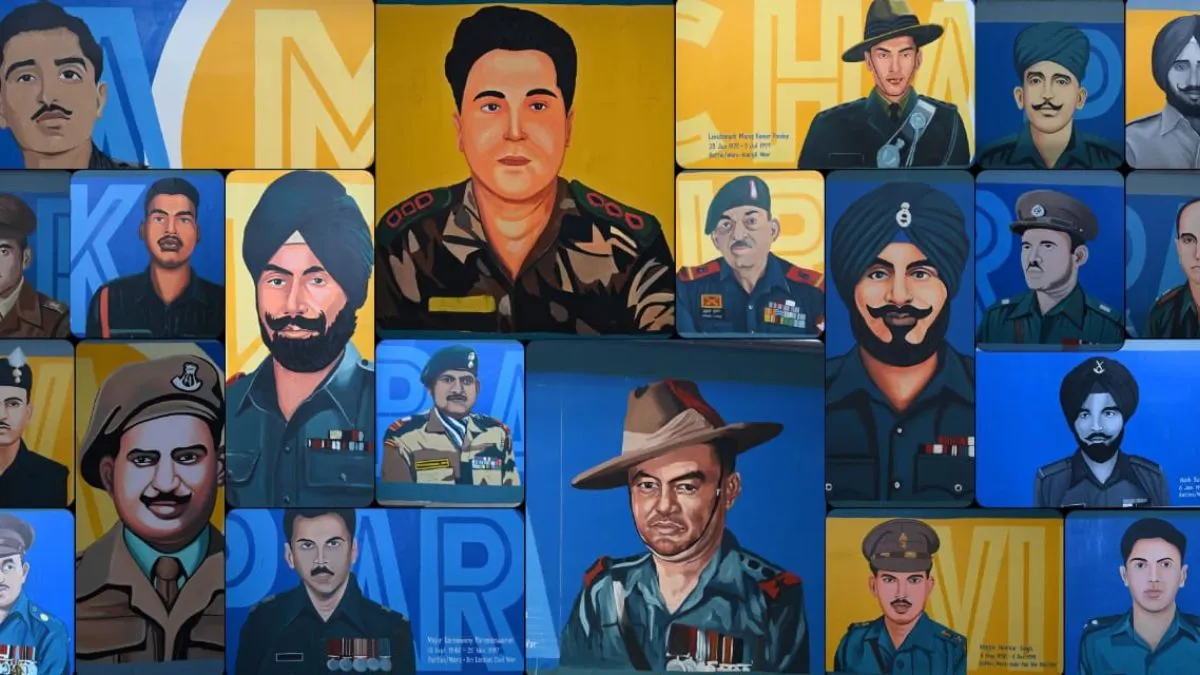 Delhi Metro: DMRC Launches Tribute Wall For Param Vir Chakra Awardees, Moti Bagh Station ...