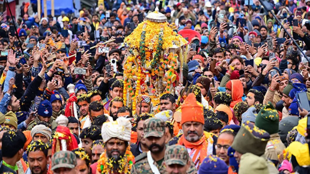 Uttarakhand: Kedarnath Dham To Open On May 2; Panchmukhi Doli Reaches ...