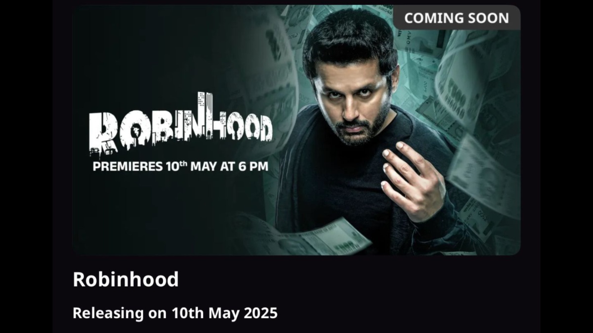 Robinhood OTT And TV Premiere: When And Where To Watch Nithiin ...