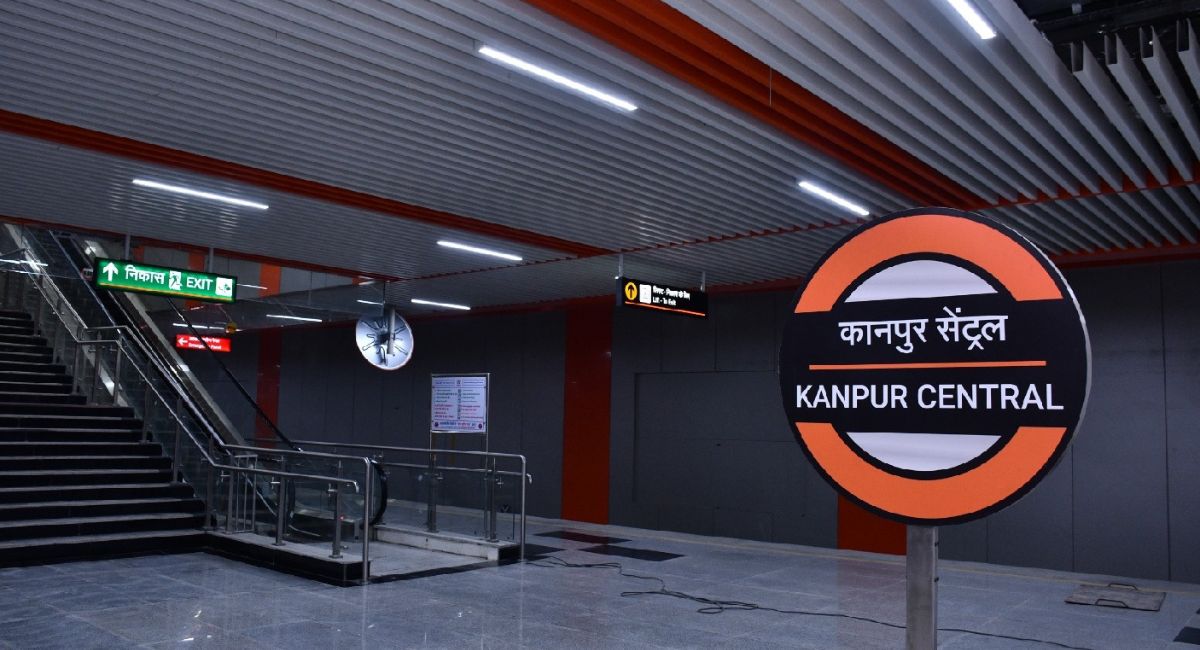 Kanpur Metro Update: IIT To Central Station Route Nears Completion ...