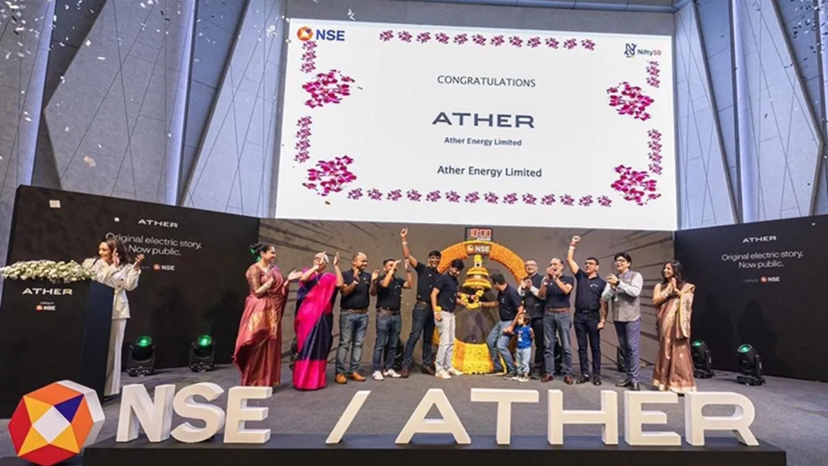 Ather Becomes 2nd Indian Electric Vehicle Maker After Ola To Launch IPO