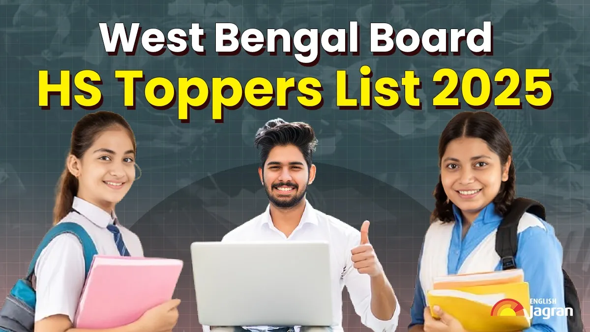 West Bengal Board HS Toppers List 2025 OUT : WBCHSE 12th (Recorded 90. ...