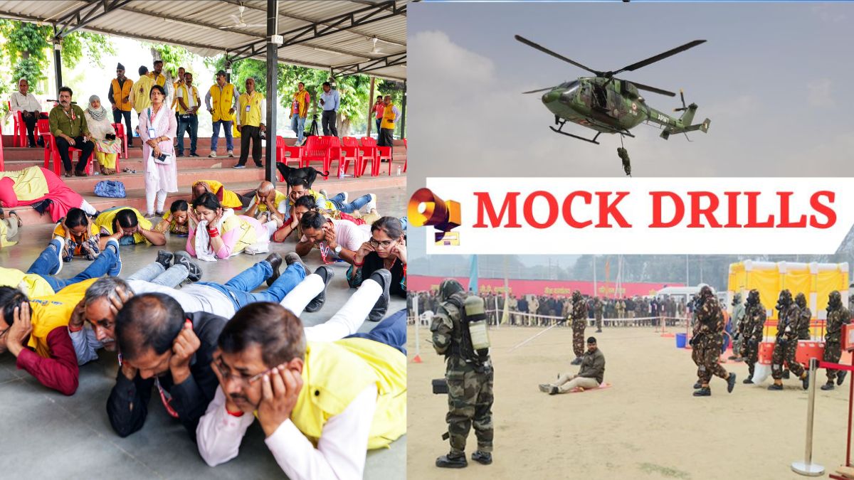 What Are Mock Drills? Indian Govt To Conduct Civil Defence Operations Nationwide On 7th May ...