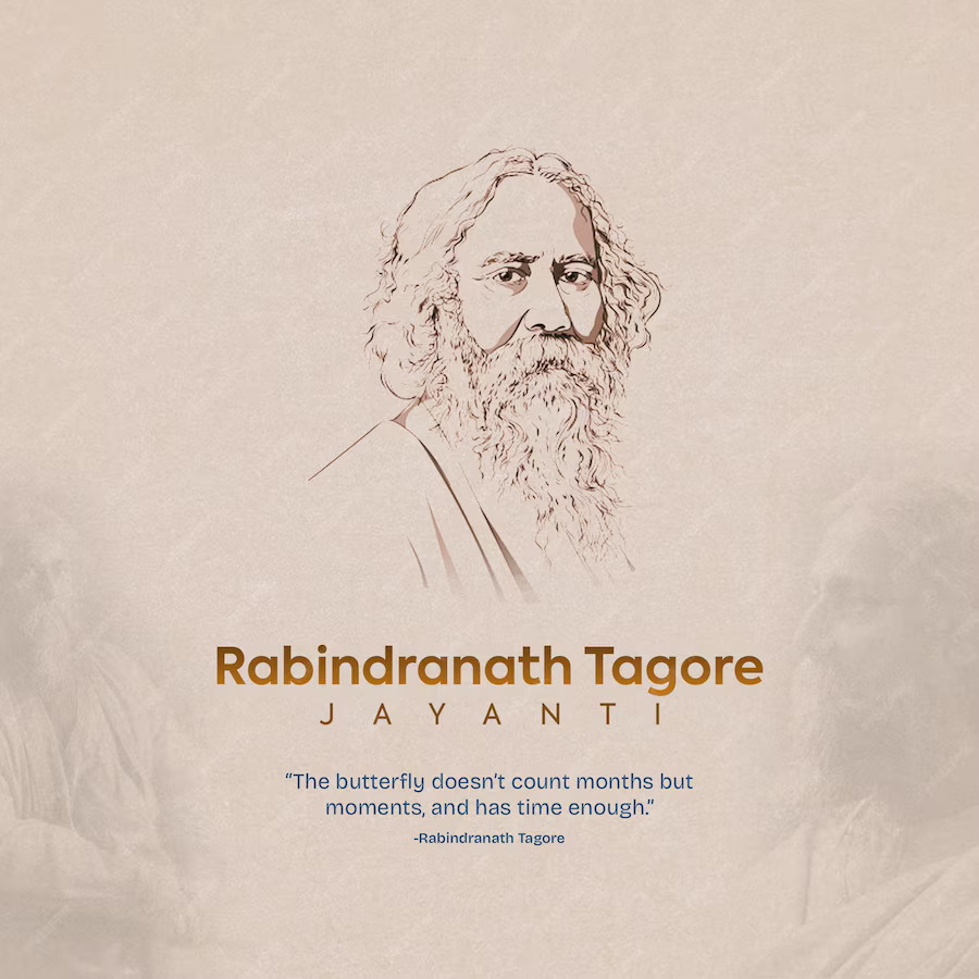 Rabindranath Tagore Jayanti 2025: 40+ Best Wishes, Messages And ...