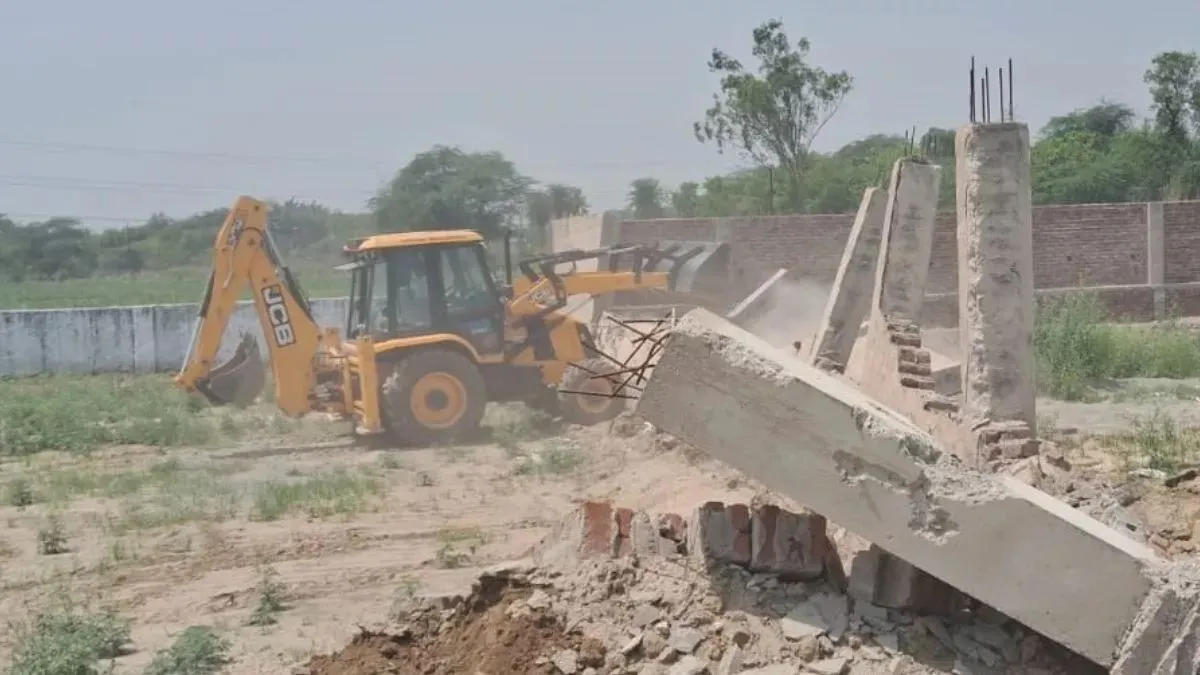 Ghaziabad Demolition Drive: 50-Bigha Illegal Colony Razed In Modinagar, GDA Warns Of FIRs On ...