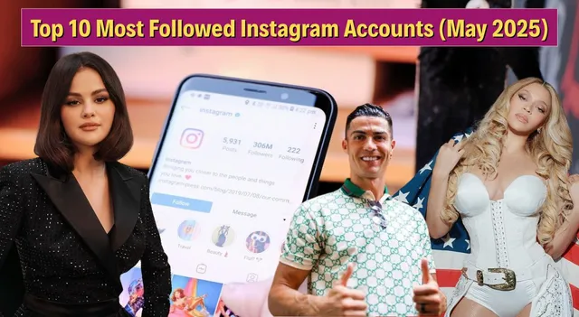 List Of 10 Most Followed Instagram Accounts In The World In 2025 And ...