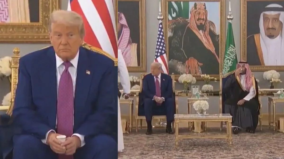 Did Trump Refuse Saudi Drink In Riyadh? Internet Erupts Over Viral ...