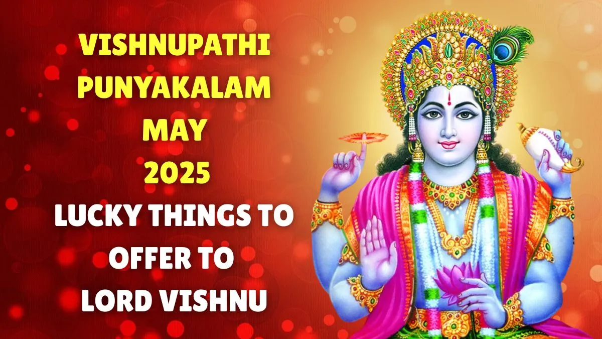 Vishnupathi Punyakalam May 2025: Offer THESE 5 Items To Lord Vishnu To ...