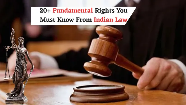 List Of 20+ Important Fundamental Rights Every Citizen Must Know From ...