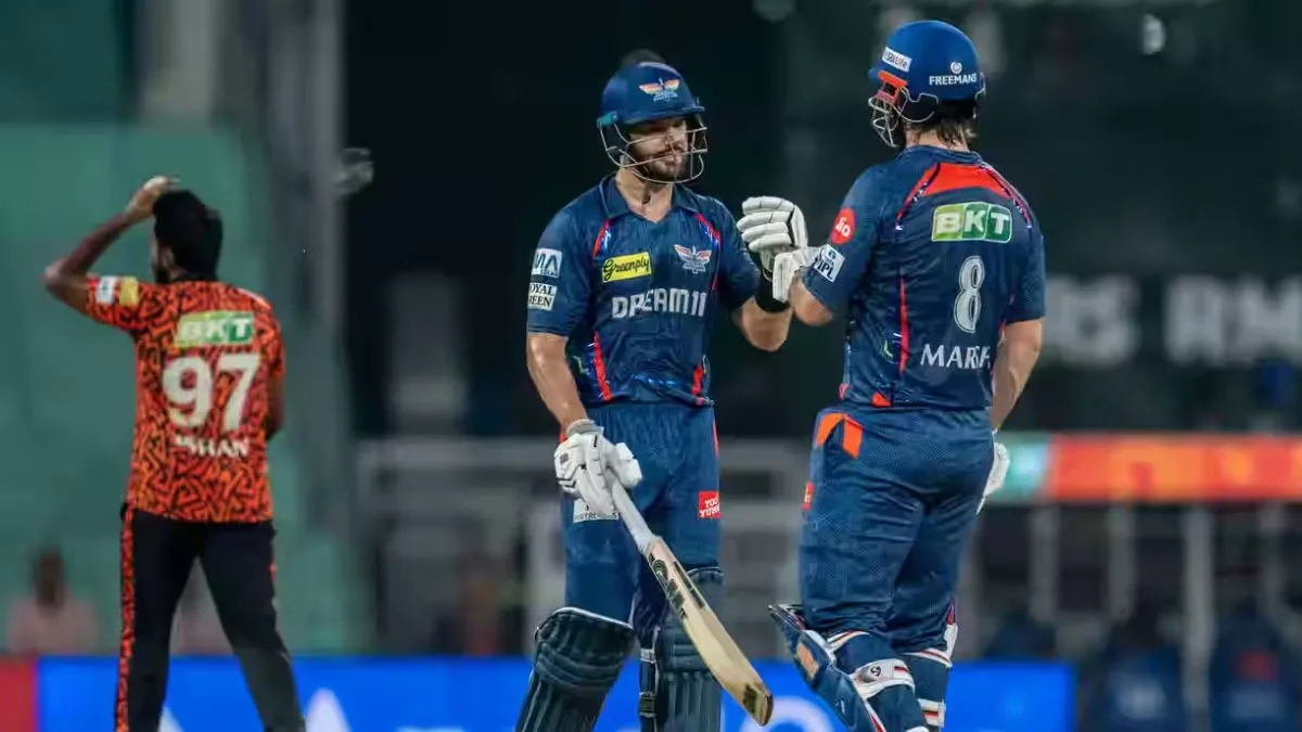 LSG vs SRH, IPL 2025: Mitchell Marsh, Aiden Markram's Fifties Lift Lucknow To 205/7 Against ...