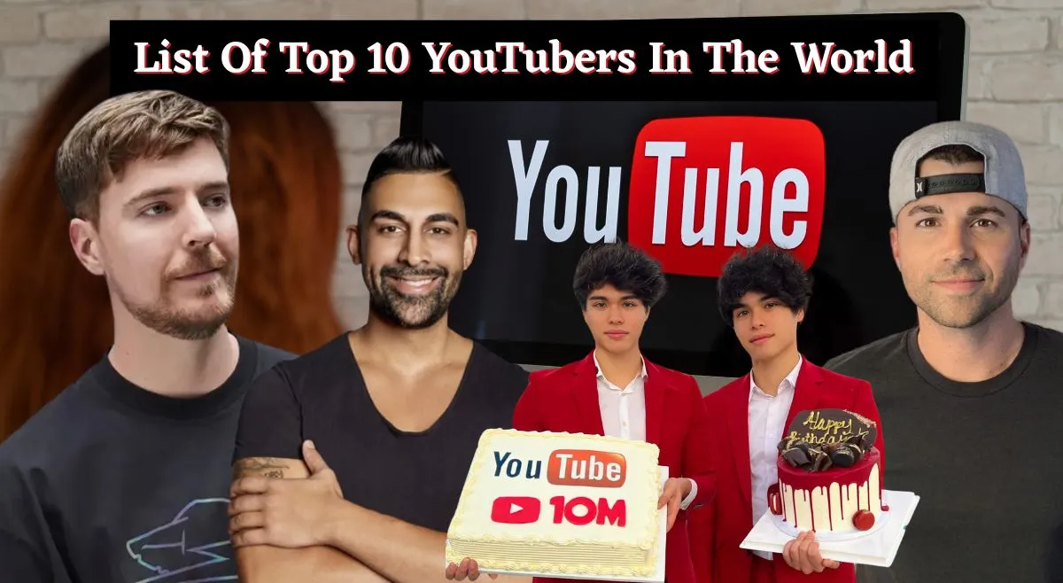 List Of Top 10 YouTubers In The World And Their Multi-Million Dollar ...