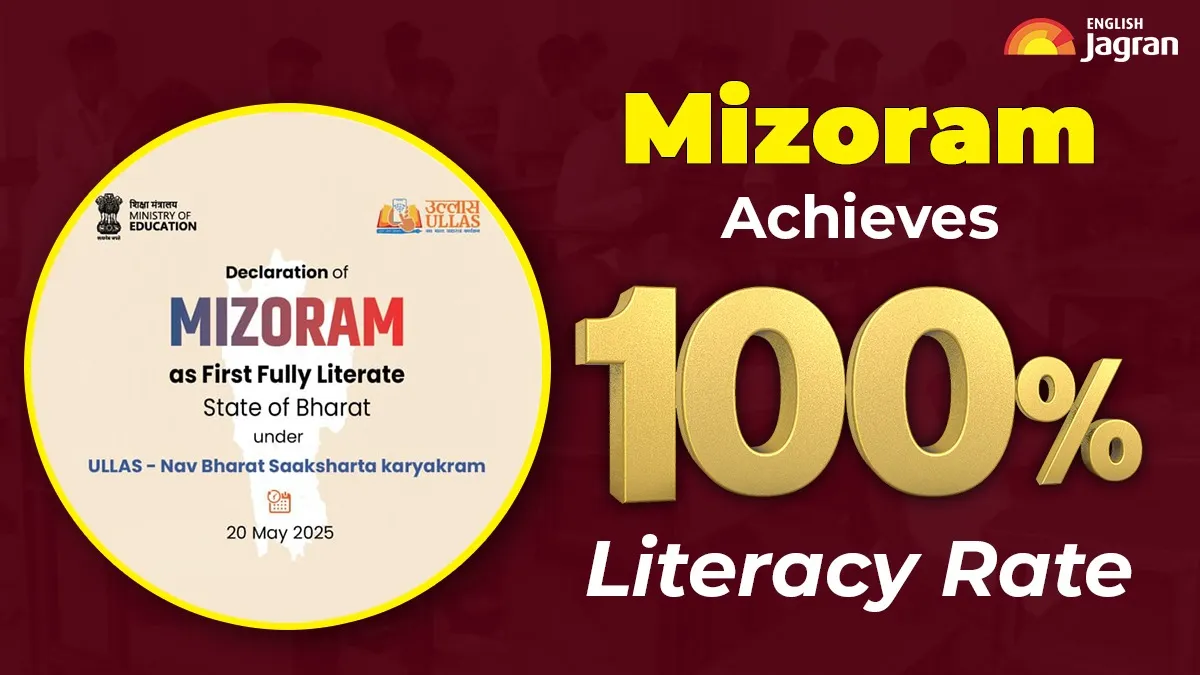 Mizoram Declared India’s First Fully Literate State, Achieves 100% ...