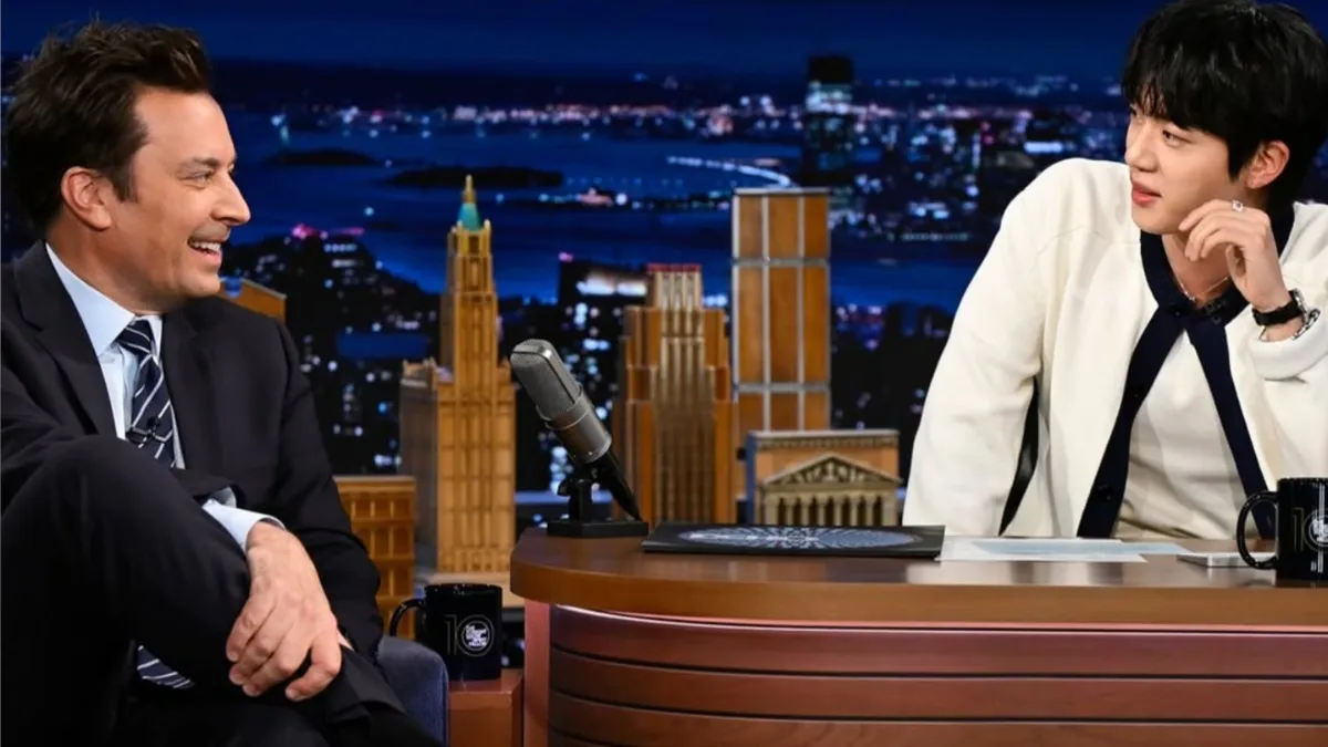 BTS Jin Turns New Host For Jimmy Fallons' Show, Asks 'Do We Have One ...