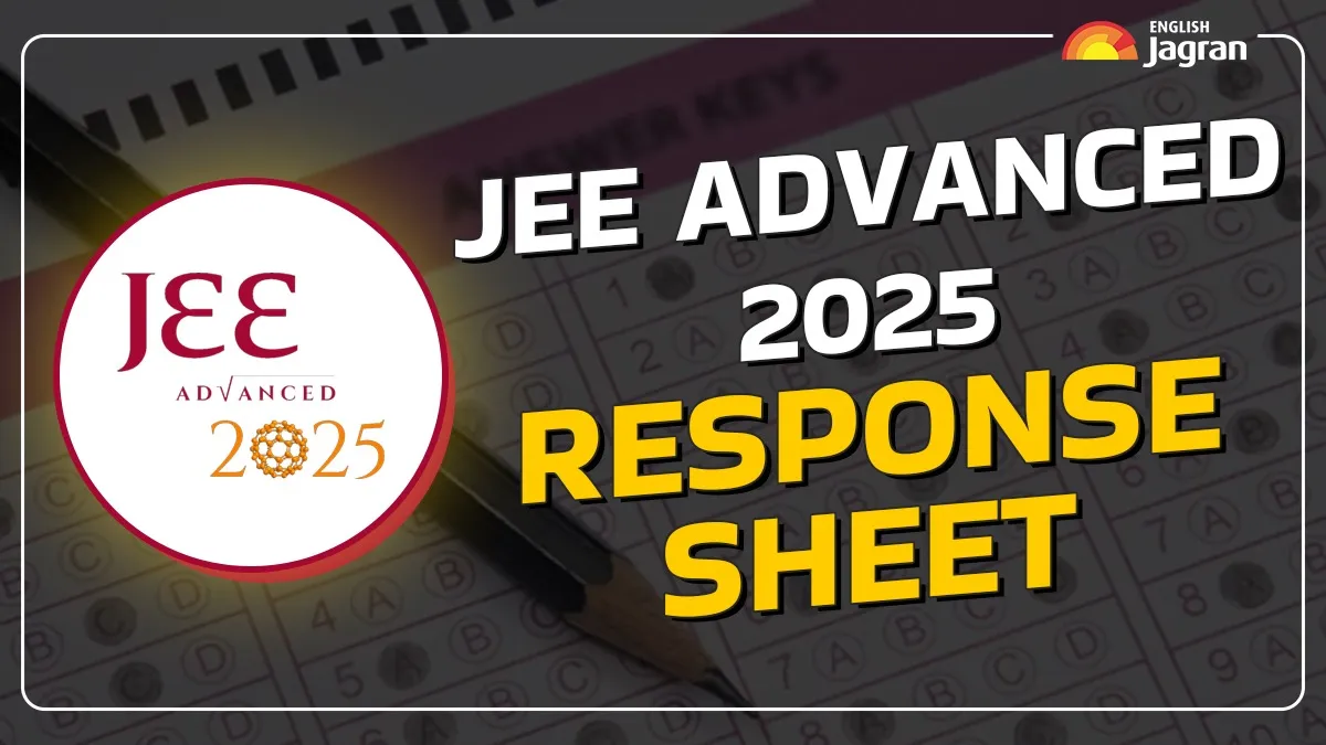 JEE Advanced 2025 Response Sheet Released Today At 5 PM, Access At jeeadv.ac.in, Steps To ...