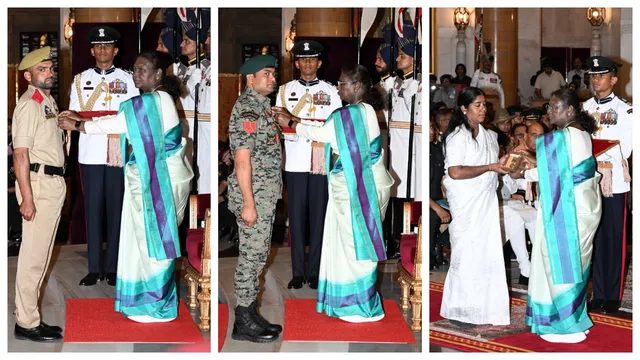 President Droupadi Murmu Confers Kirti Chakras, 33 Shaurya Chakras For ...