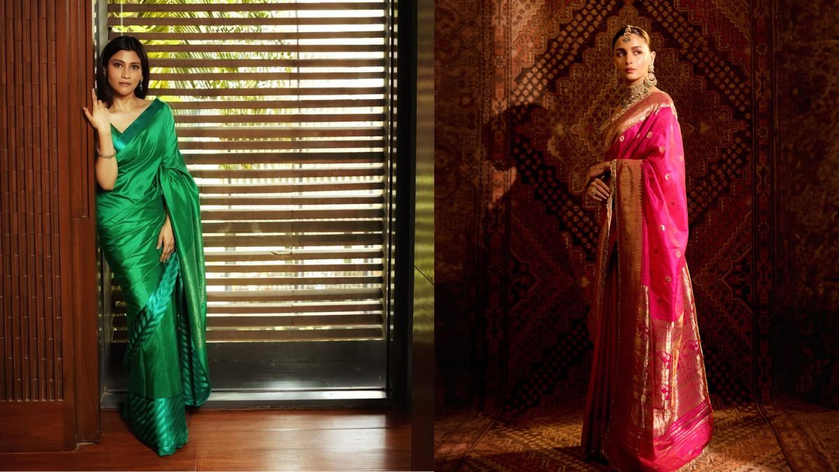 How To Identify Pure Silk Saree? 5 Foolproof Tests You Can Do At Home