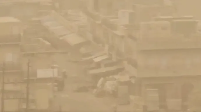 Rajasthan: Massive Sandstorm Hits Jaisalmer, Reduces Visibility ...