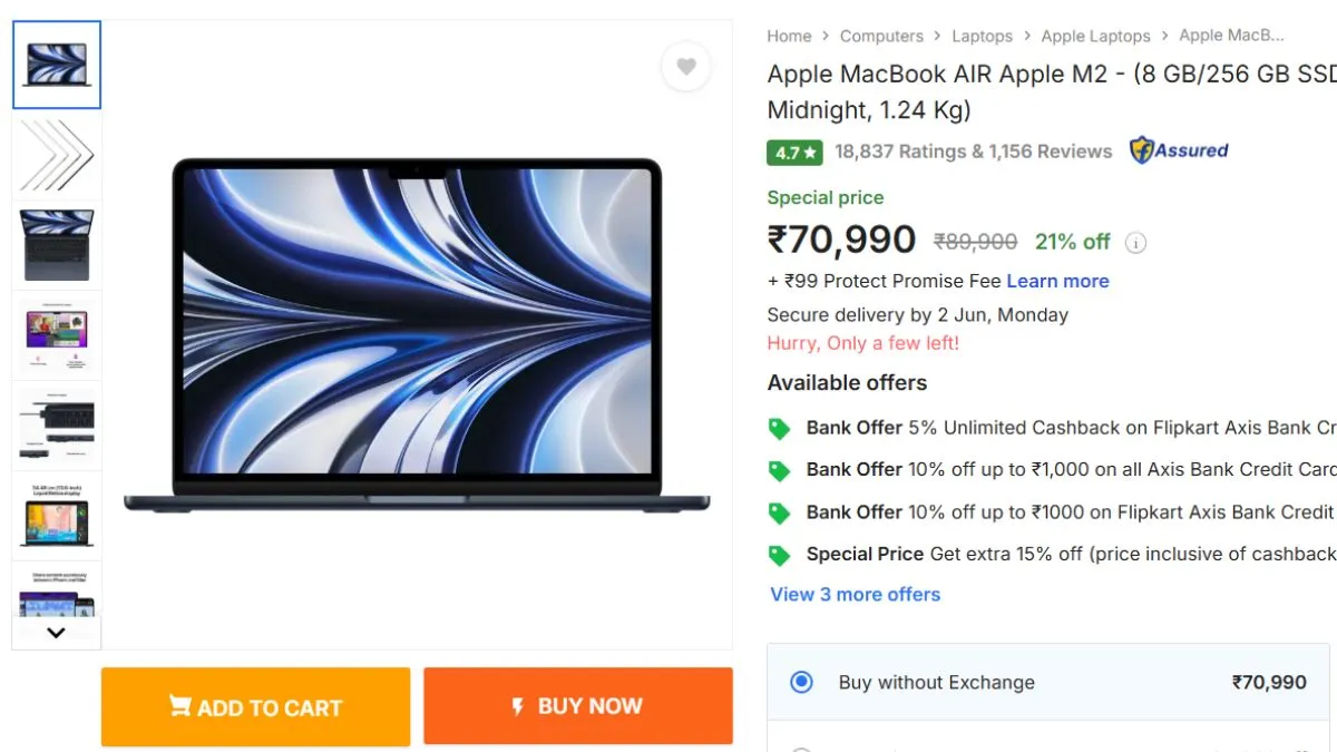 Apple MacBook Air M2 Under Rs 70,000: Best Time To Buy With Massive ...