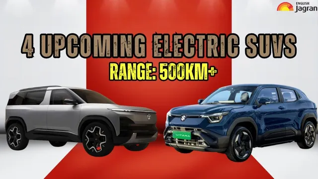 4 Upcoming Electric SUVs, With 500 Km Range; From Tata Sierra EV To Maruti Suzuki e-Vitara