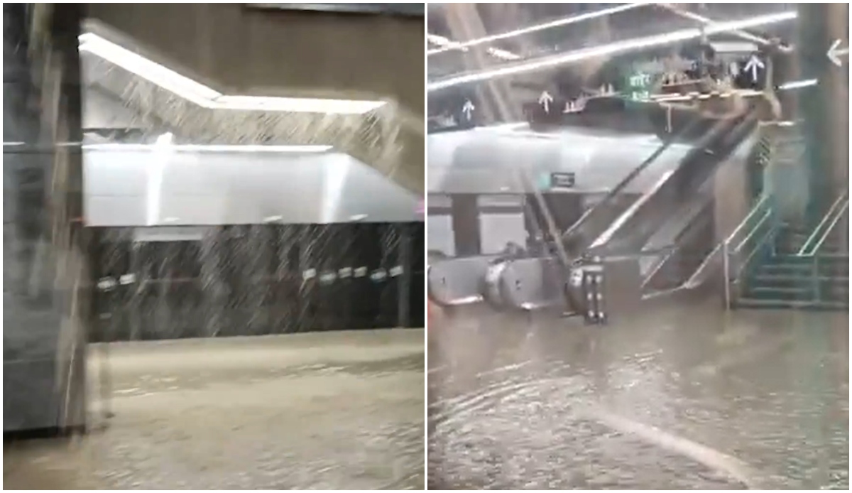 Mumbai Metro Aqua Line: Newly Inaugurated Worli Station Flooded After ...