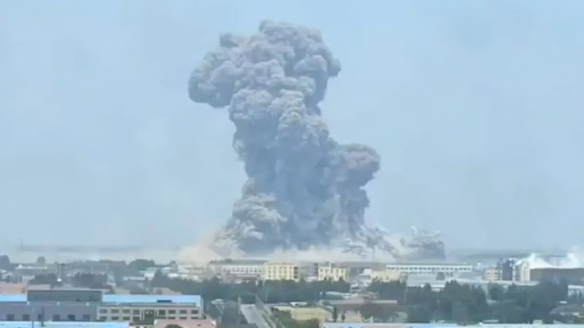 China Blast: Five Killed, 19 Injured In Powerful Explosion At Weifang ...