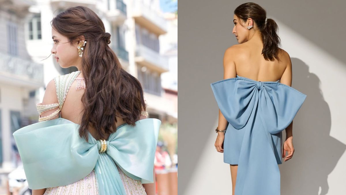 Back Bow Dress Is The New Fashion Accessory; Sara Ali Khan Or Nitanshi ...