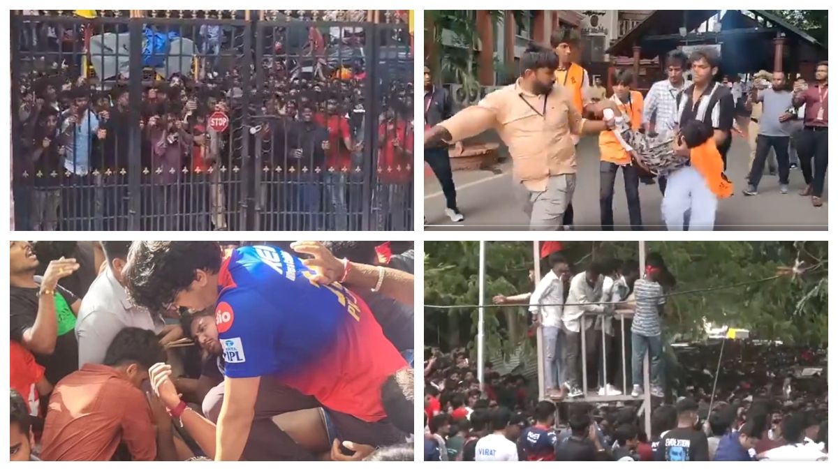 Bengaluru Stampede: Visuals Emerge Moment Before And After Tragedy That ...