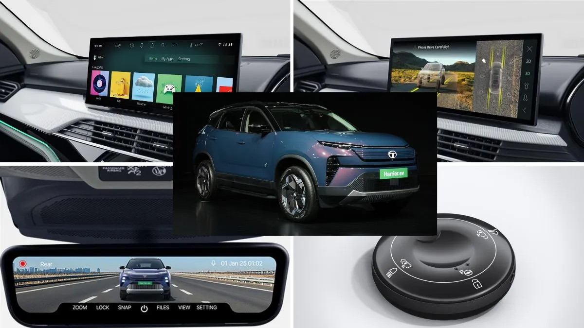 Tata Harrier EV: Smart Key To 540-Degree And Summon Mode, Technical ...