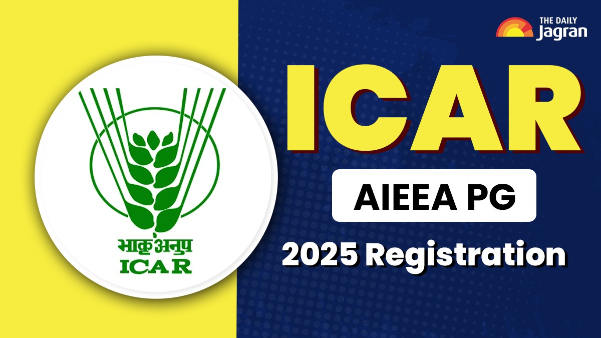 ICAR AIEEA PG & AICE JRF/SRF 2025: Registration Ends Today (June 5 ...