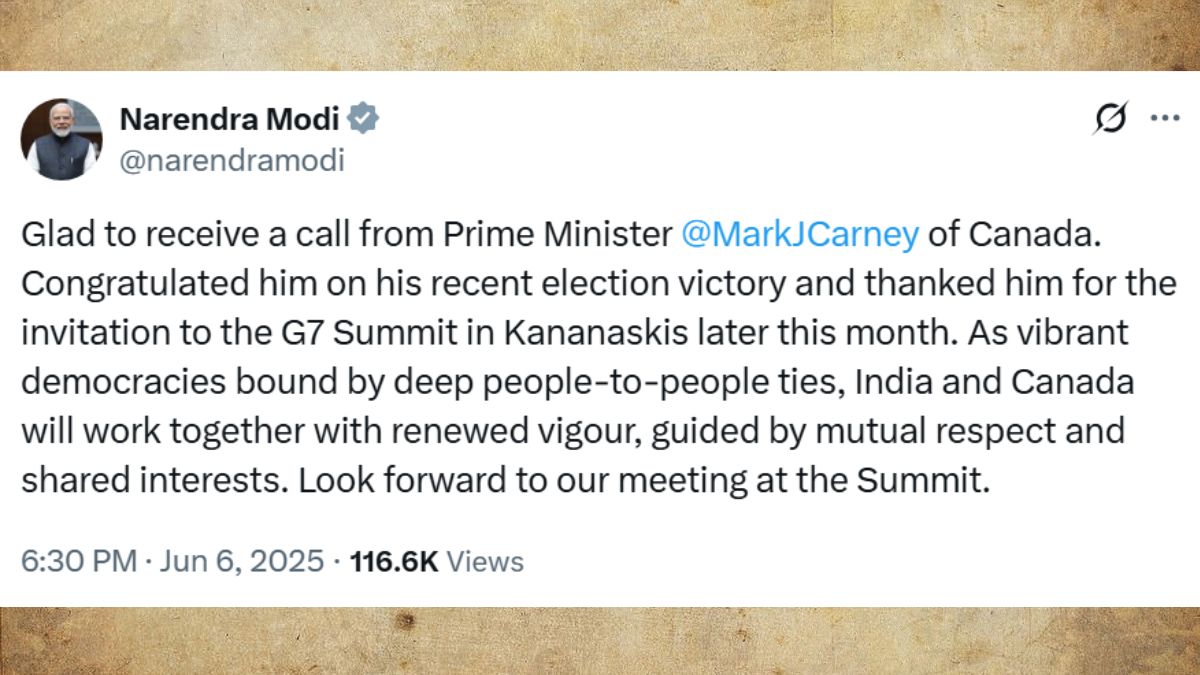 PM Modi Receives G7 Summit Invite From Canadian Counterpart, Will He ...