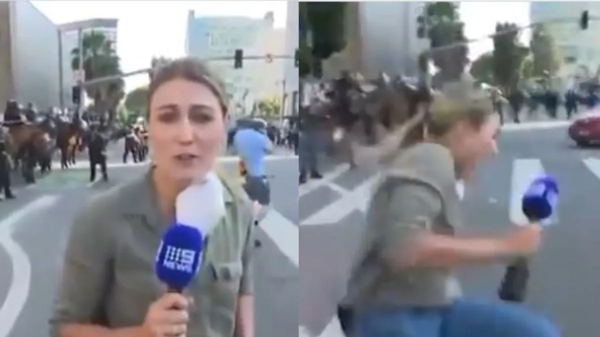 Australian Journalist Hit By Rubber Bullet In Los Angeles Immigration ...