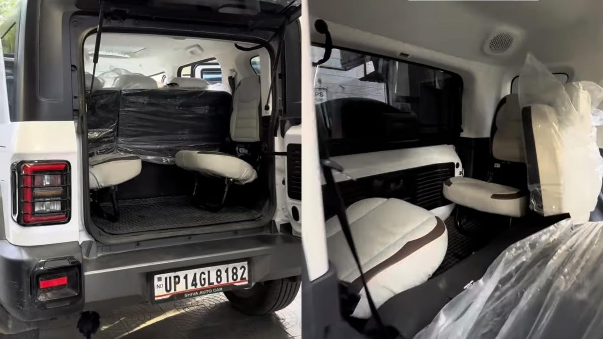 Mahindra Thar Roxx 7 Seater Goes Viral On Instagram, But There’s A Catch