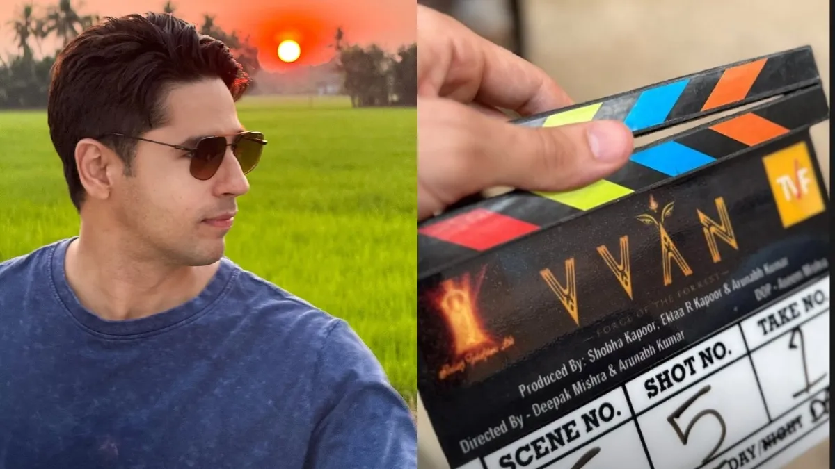Vvan Force of the Forest: Sidharth Malhotra Shares Glimpse From First Day Shoot Of Tamannaah ...