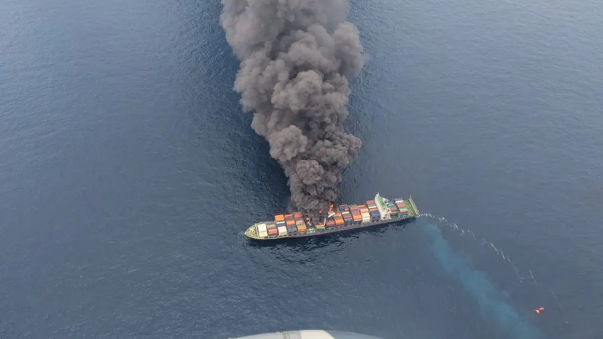 Kerala: 4 Missing, 5 Injured After Explosion On Singapore Ship Off ...