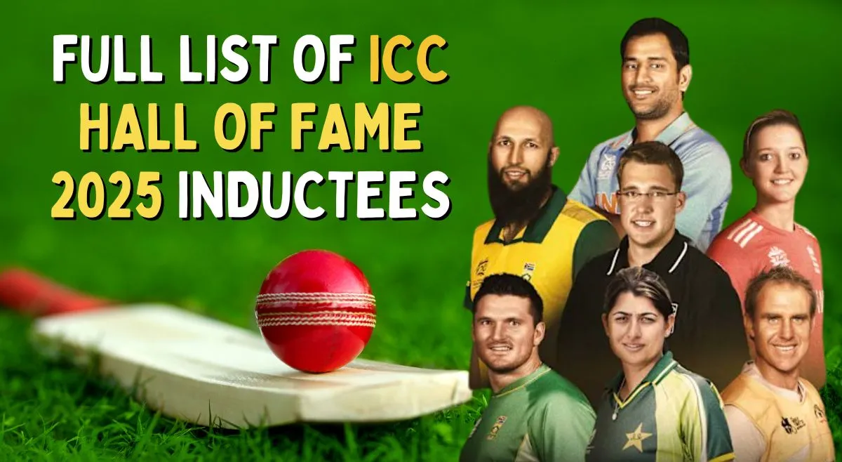 MS Dhoni And Other Cricketers In ICC Hall Of Fame 2025 – Full List Here