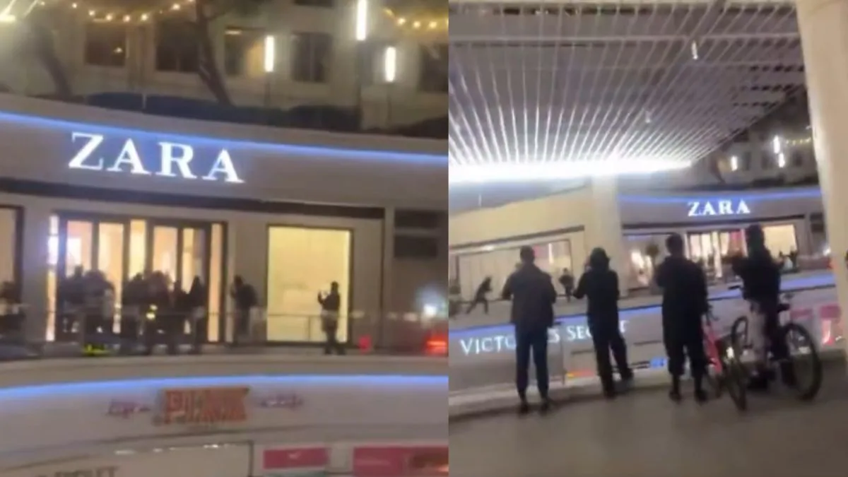 Zara Store Ransacked By Rioters As Los Angeles Immigration Protests ...